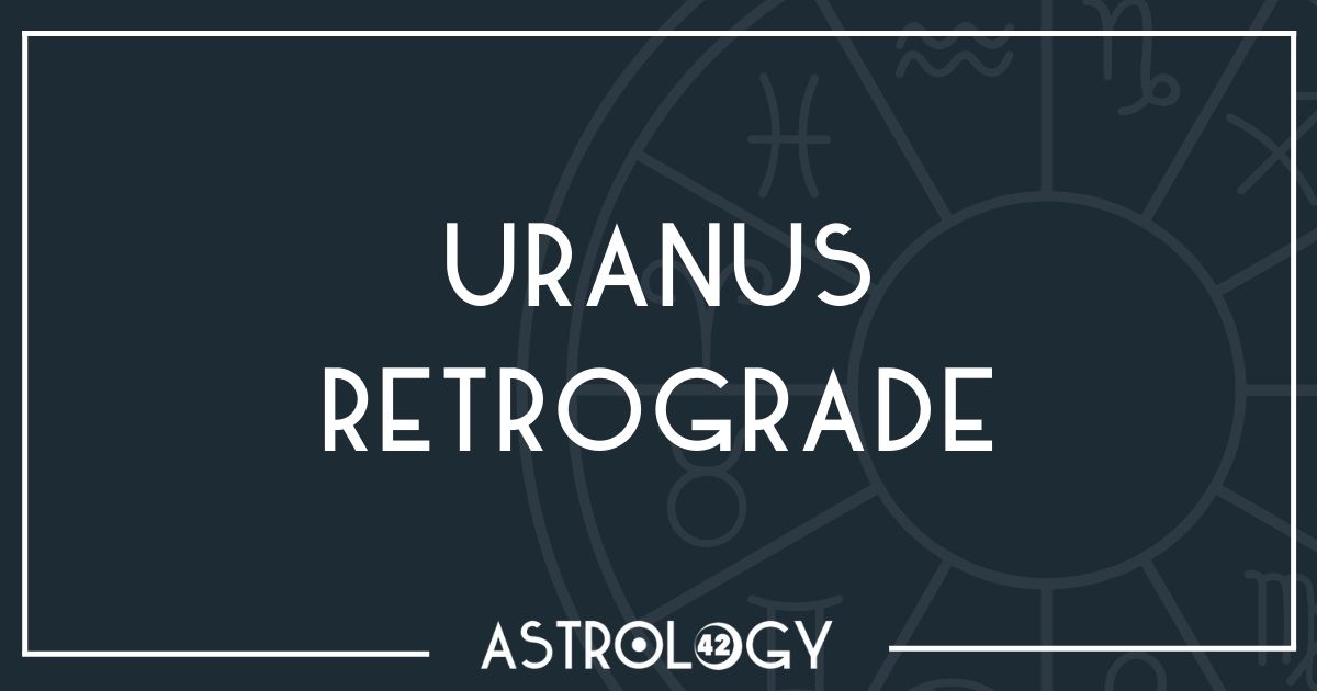 Uranus Retrograde